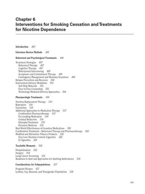Interventions For Smoking Cessation Pdf Smoking Cessation Tobacco
