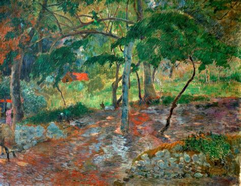 Tropical Landscape On Martinique By Paul Gauguin
