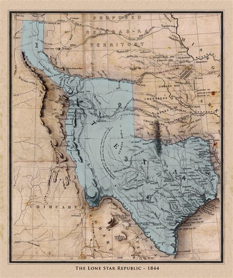 Texas In 1844 Copano Bay Press