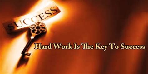 Hard Work Is The Key To Success Zoefact