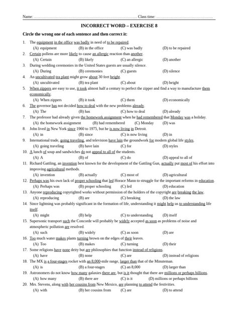 Exercise 8 Students Pdf