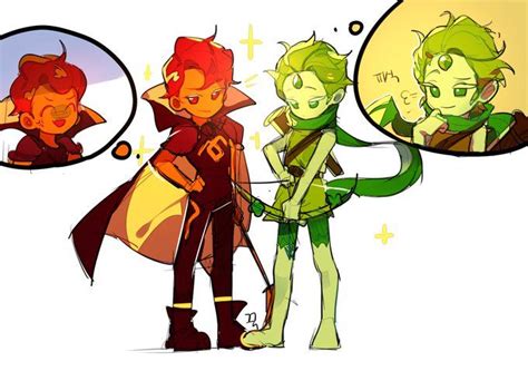 35 Wind Archer X Fire Spirit Ideas Cookie Run Fruity Cookies Forest Fire