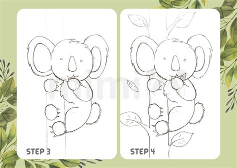 How To Draw Easy Koala
