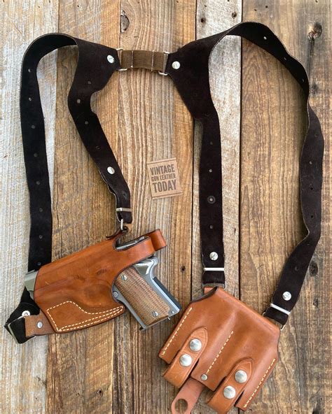 Old School The Jackass Conow Vintage Gun Leather Today