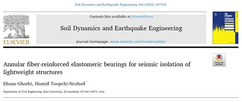 A Novel Elastomeric Isolator For Seismic Isolation Of Lightweight Superstructures