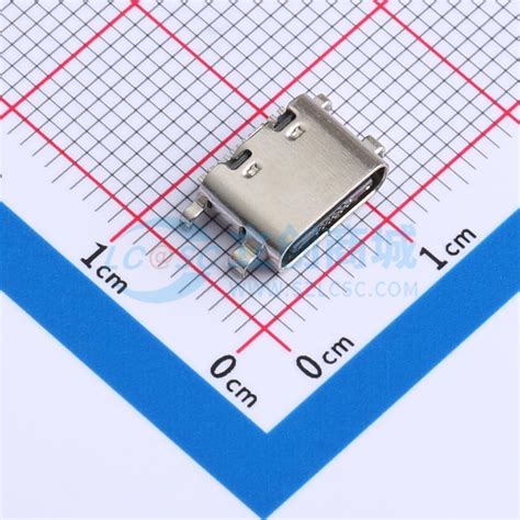 Hx Type C 16p Cb08中文资料最新报价数据手册下载hanxia韩下 Usb连接器 立创商城