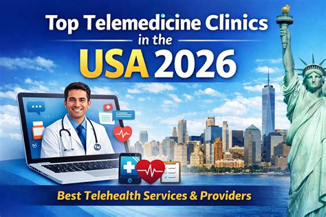 Top Telemedicine Clinics In The Usa 2026 Best Telehealth Services