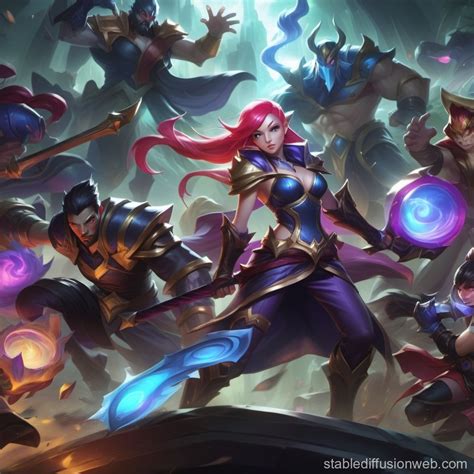 League Of Legends Splash Art Collection Stable Diffusion Online