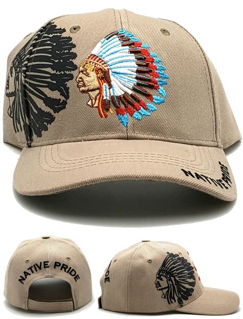 Indian Feather Baseball Hat