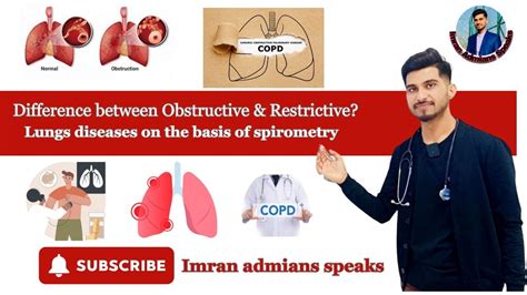 Difference Between Obstructive Vs Restrictive Lung Disease On Basis Of Spirometry Youtube