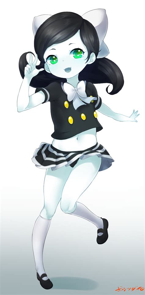 The Big Imageboard Tbib 1girl Black Hair Black Panties Black Shirt