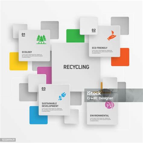 재활용 및 제로 폐기물 인포 그래픽 템플릿 요소 및 아이콘 간단한 벡터 인포그래픽 디자인 0명에 대한 스톡 벡터 아트 및 기타 이미지 Istock