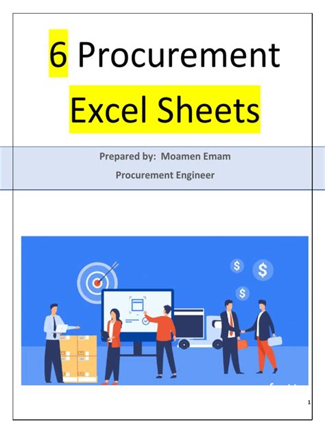6 Procurement Excel Sheets Pdf
