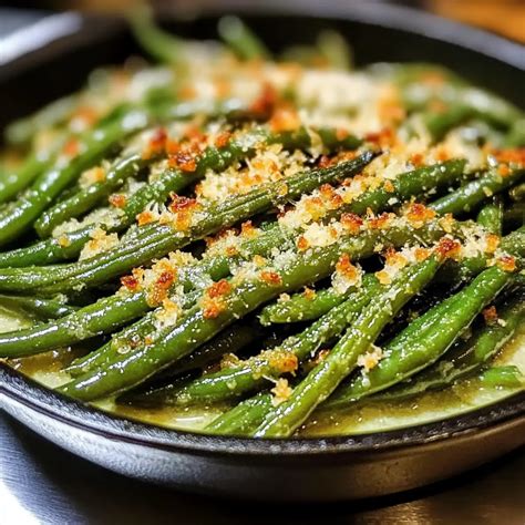Garlic Parmesan Green Beans Ultimate Delicious Side Dish