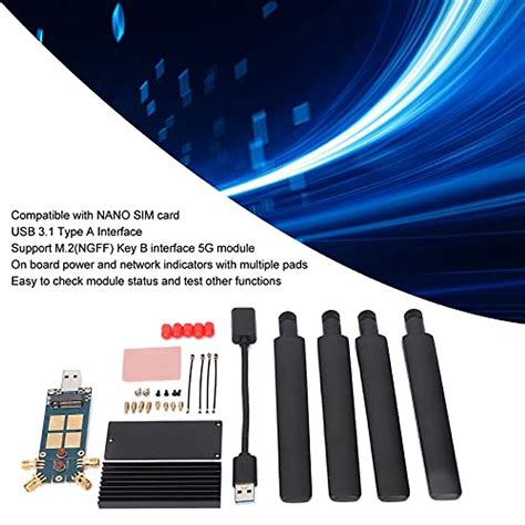 5g Module To Usb Adapter Sim Card Slot Pcb Material Ngff M 2 To Usb 5g Adapter Supports 3g 4g