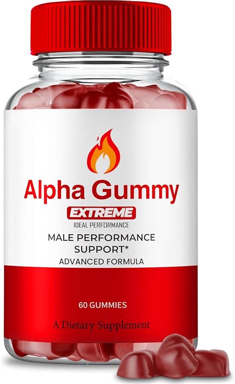 Alpha Gummies For Men Alpha Gummy Extreme For Men