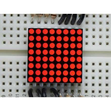 Matrix 8x8 LED Red LED 20mm Boutique Semageek