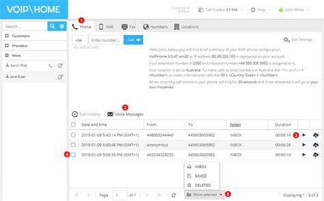 User Manual Voicemail Voip Home
