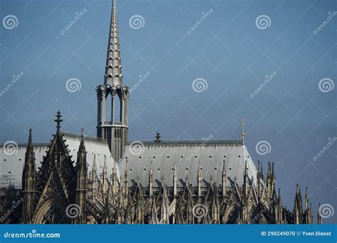 Cologne Cathedral View Of The South Facade The Transept And The