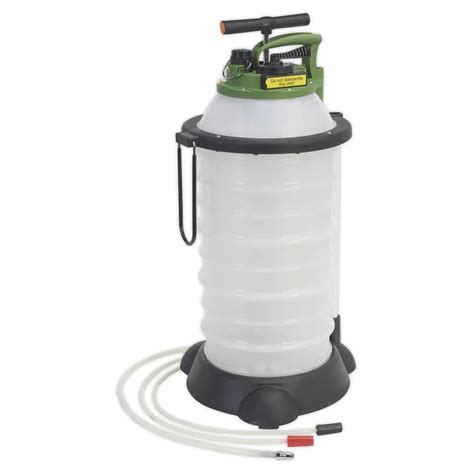Sealey Vacuum Oil And Fluid Extractor And Discharge 18l White Rose Tools