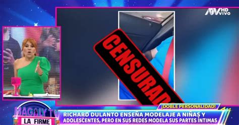 Richard Dulanto Muestra Contenido Explícito Sin Restricciones En Las Redes Sociales Y A La Vez
