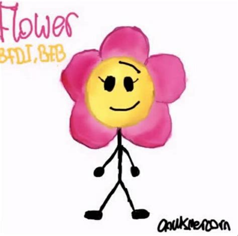 Bfdi Bfb Flower Fanart By Anuxmercorn On Deviantart