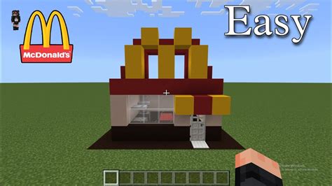 How To Build Mcdonalds In Minecraft Youtube