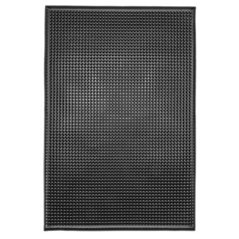 12 X 18 Black Bar Mat Rubber Bar Spill Mat