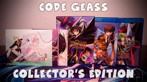 Code Geass Collectors Edition Unboxing Youtube