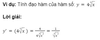 Đạo Hàm Của Căn Bậc N Hướng Dẫn Chi Tiết Và Ứng Dụng Thực Tiễn