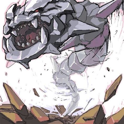 Steelix Anime Steelix Fanart Rhyhorn Art Pokémon Art