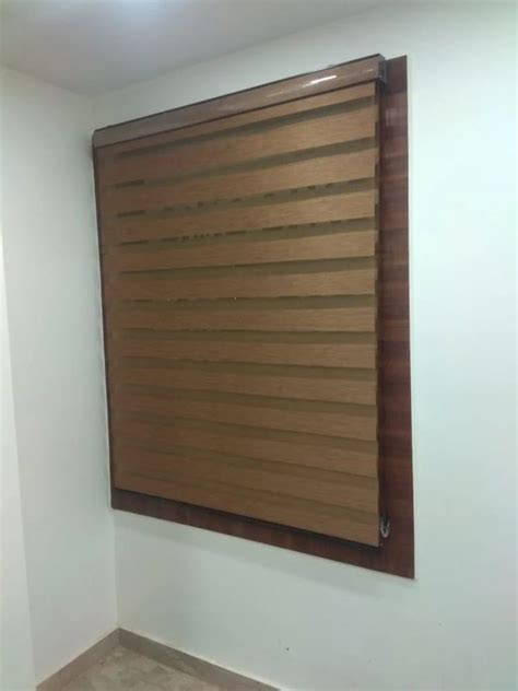 Teak Wood Brown Wooden Window Roller Blinds At Rs 190 Sq Ft In Ghaziabad Id 2850589796291