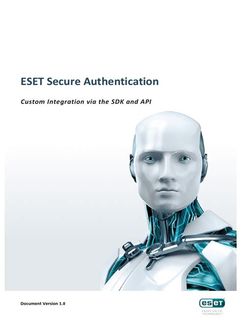Eset Secure Authentication Custom Integration Via The Sdk And Api Pdf