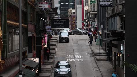 香港中环街景交通️实拍视频素材视频特效素材 千库网