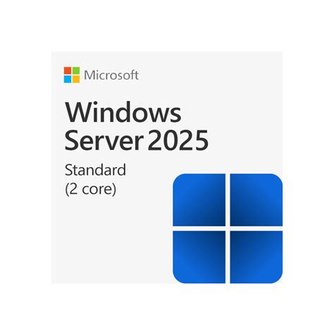 Microsoft Windows Server 2025 Standard 2 Core Dg7gmgf0pwhc0006