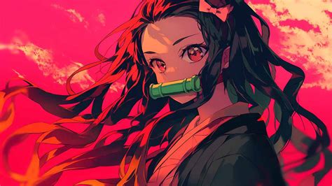 Chibi Nezuko Kamado Demon Slayer Desktop Wallpaper 4k And Hd