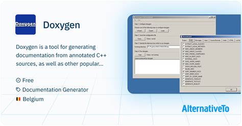 Doxygen Tool For Generating Documentation Alternativeto