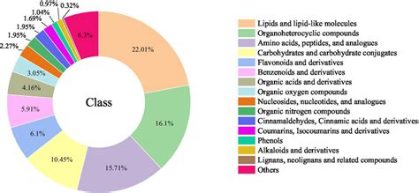 Differential Metabolite Classification Chart Download Scientific Diagram