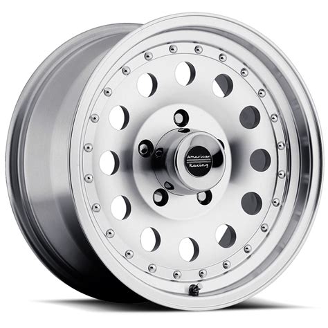 American Racing Ar62 Outlaw Ii 15x8 5x1397 Machine 19 Wheels