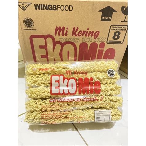 Jual Mie Eko Mie Besar Mie Kering 600gram Isi 10 Shopee Indonesia