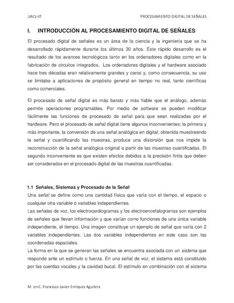 Pdf IntroducciÓn Al Procesamiento Digital De SeÑales I Dokumentips