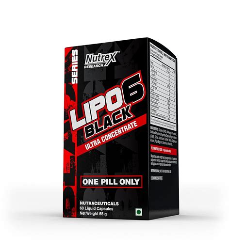Nutrex Research Nutrex Lipo 6 Black Ultra Concentrate 60 Capsules I313