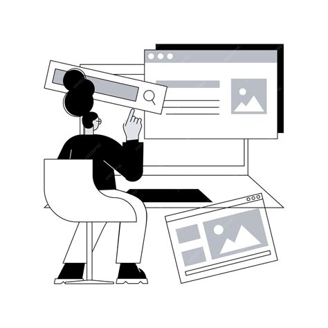 Premium Vector Usability Testing Abstract Concept Vector Illustration