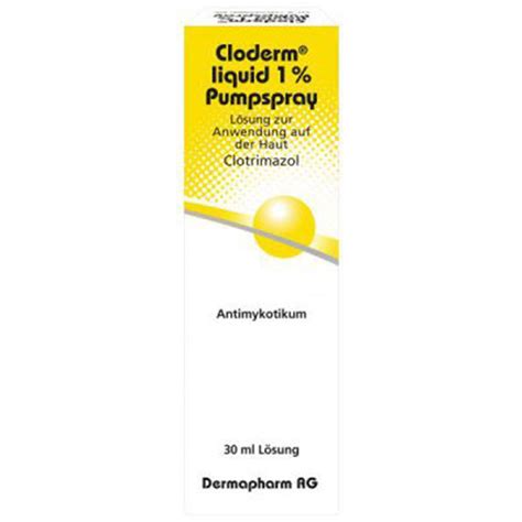 Cloderm® Liquid 1 Pumpspray 30 Ml Shop Apotheke