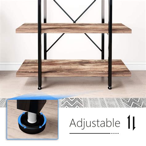 Shelf Shelving Bookcase Wall Net Red Living Room Floor Multi Layer Shelf Cabinet Layering