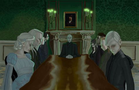 Harry Potter Death Eaters At Malfoy Manor Behance