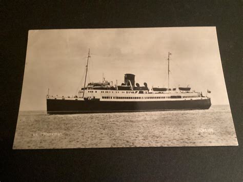 Ss Manxman Postcard By Wildelf34 On Deviantart