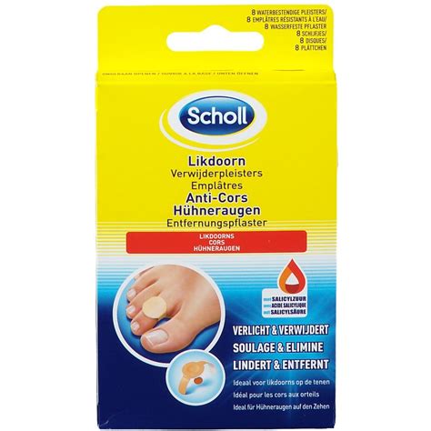 Scholl Hühneraugen Entfernungspflaster 8 St Redcare Apotheke