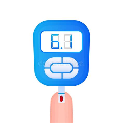 Glucometer Testing Stock Illustrations 224 Glucometer Testing Stock