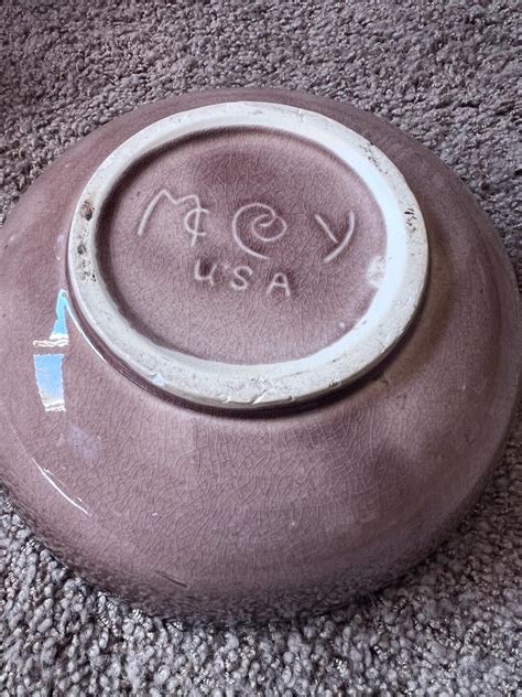 Vintage Mccoy Pottery Bowl Etsy